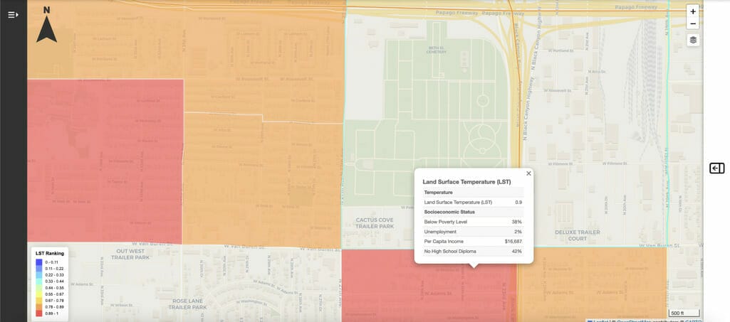 Heat Vulnerability Map and Cooling Solutions Webtool - Sustainable ...